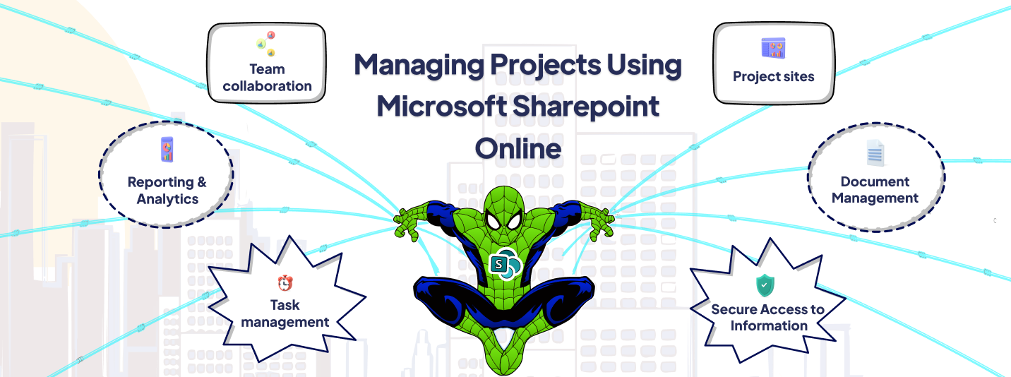 Sharepoint for Project Management : Managing projects using Microsoft Sharepoint online ...